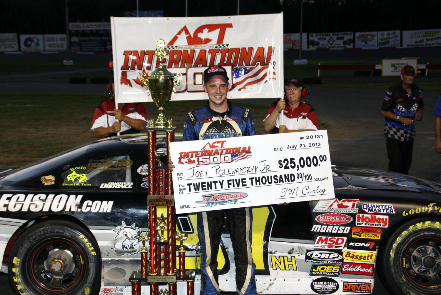 Joey Polewarczyk, Jr. Files First ACT International Entry | Maine ...